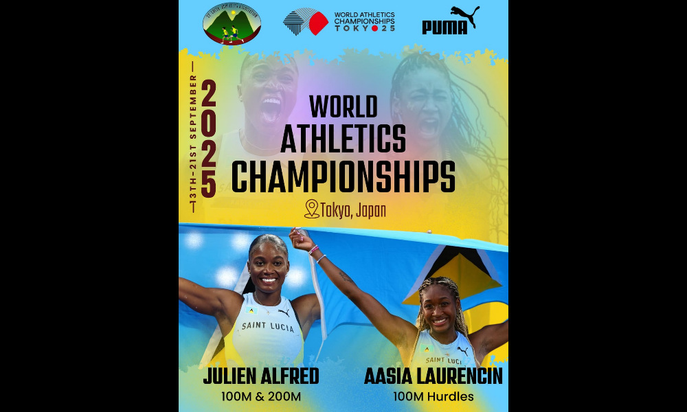 Team Saint Lucia Poised to Shine at World Athletics Championships in ...