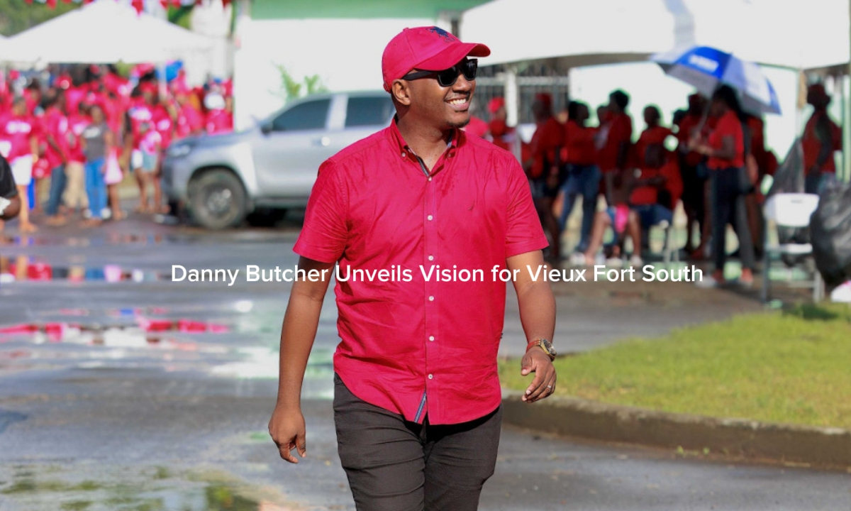 Danny Butcher Unveils Vision for Vieux Fort South - Saint Lucia Daily Post